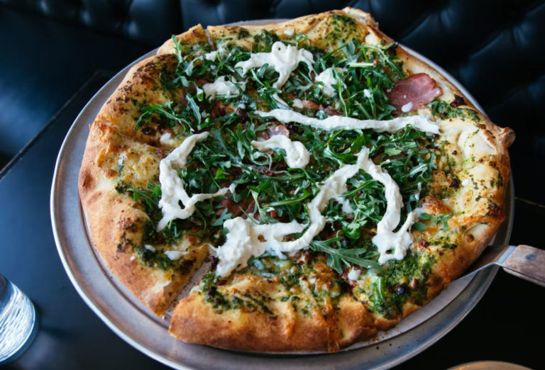 Try A Bob’s Pizza, The Originator of the Pilsen-Styled & Pickle Pizza